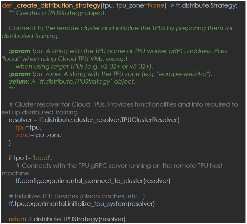 Training Machine Learning Models with TPUs