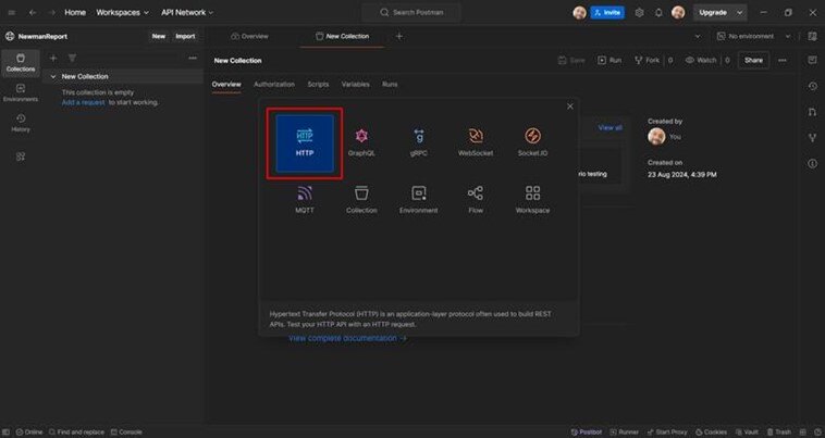 Newman report and its application to API testing