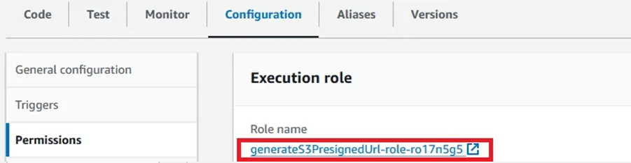 File upload with Amazon S3 presigned URLs